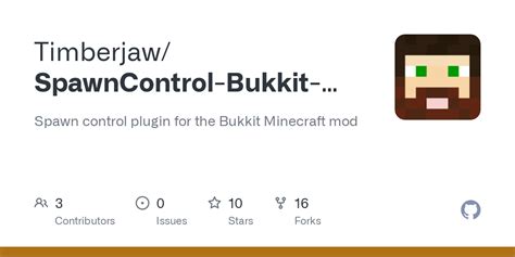GitHub Timberjaw SpawnControl Bukkit Plugin Spawn Control Plugin For The Bukkit Minecraft Mod