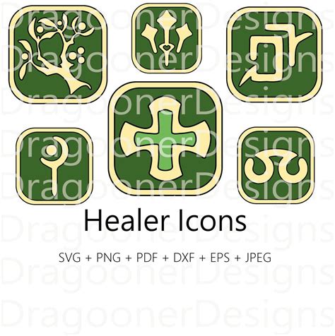Ffxiv Iconssymbols Bundle Symbols Bundle Ffxivsvg Ffxivpng File Ffxivcut File Bundle