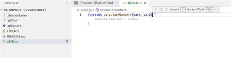 GitHub WafiqAk Skills Copilot Codespaces Vscode My Clone Repository