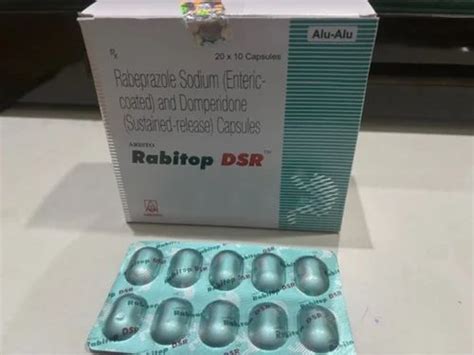Rabitop Dsr Box Rabeprazole 20mg And Domperidone 30mg At ₹ 265box In Balrampur