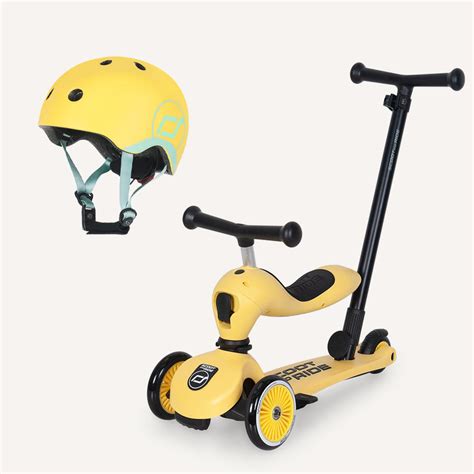 아기킥보드 스쿳앤라이드 킥1 푸시앤고 레몬