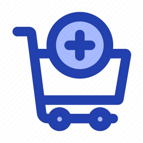 Add Button Shopping Cart Icon Download On Iconfinder
