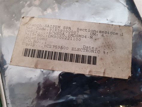 Bailey Imdsm04 Pulse Input Module Aeliya Marine