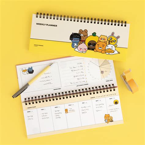 다이어리 플래너 주 에버겟 카카오프렌즈 문구 팬시 리빙 제품 총판업체