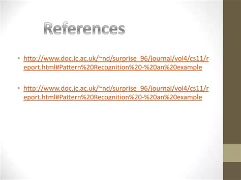 Artificial Intelligence Pattern Recognition System Pptx
