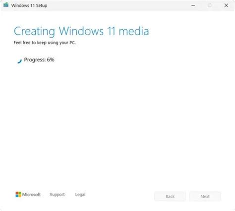 Windows 11 Media Creation Tool Making A Usb Installer