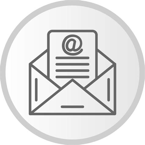 Email Vector Icon 15447285 Vector Art At Vecteezy