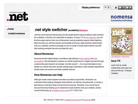 Switch Styles With CSS Creative Bloq