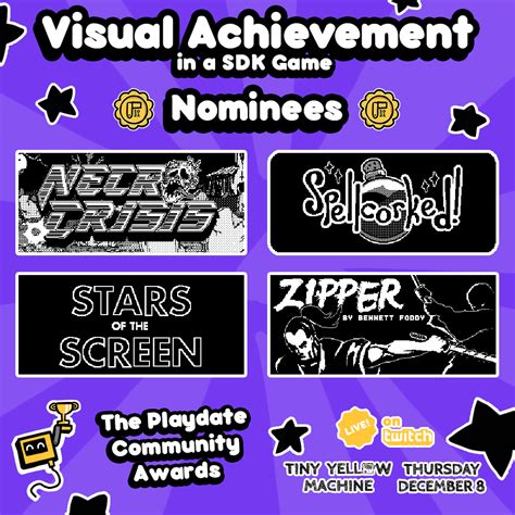 The 2022 Playdate Community Awards Playdate Developer Forum