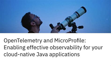 Open Liberty On Linkedin Java Cloudnative Telemetry Observability