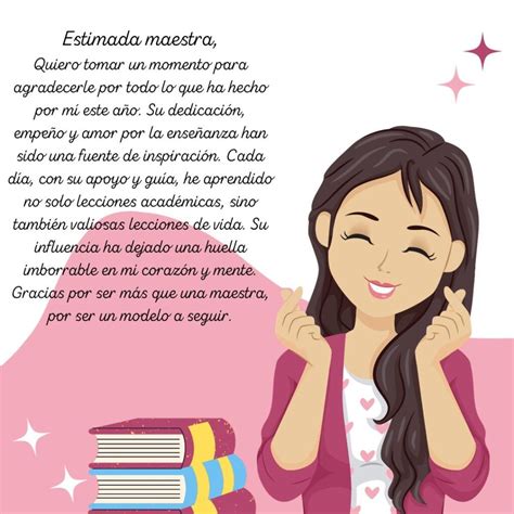 Cartas Para Maestras Cortas Y Bonitas De Agradecimiento Palabras Para