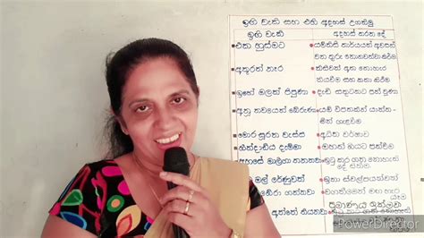 පහ ශිෂ්‍යත්වය මව්බස පාඩම 10 විෂය නිර්දේශයට අයත් ඉගි වැකි උගනිමු Youtube