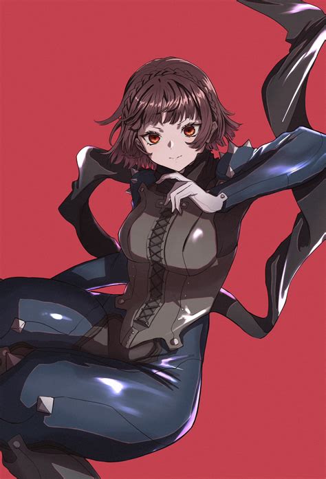 Niijima Makoto Persona And More Drawn By S M Danbooru