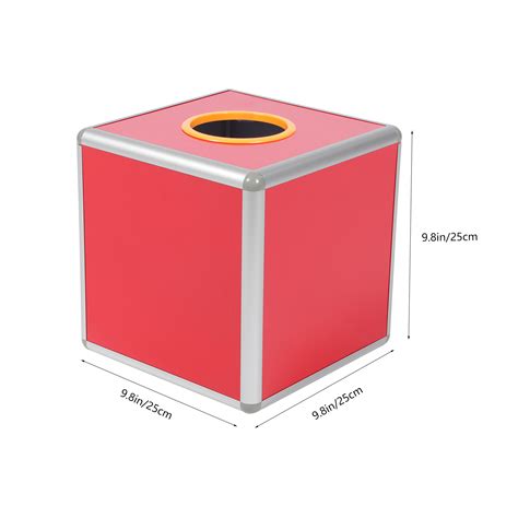 Square Shape Annual Meeting Lottery Box Detachable Lottery Box Lucky