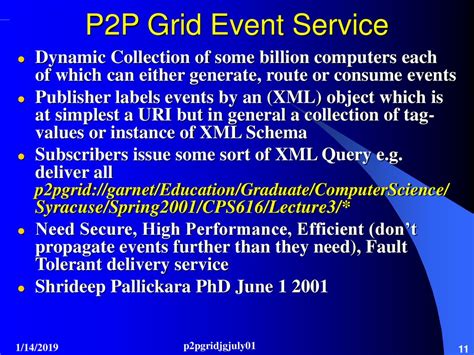 Remarks On Peer To Peer Grids Ppt Download
