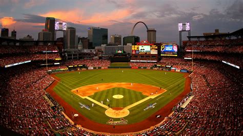 Busch Stadium Sunset