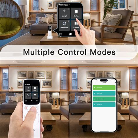 Télécommande Wifi Ir Tuya Avec Panneau De Commande Tactile Moes