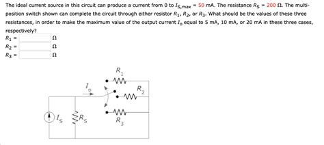 Solved The Ideal Current Source In This Circuit Can Produce