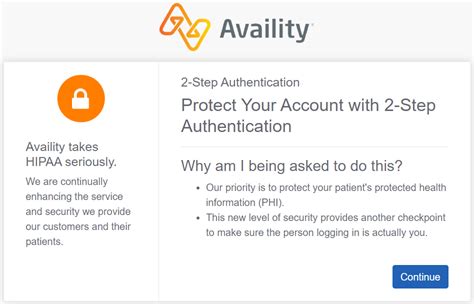 Set Up 2 Step Authentication