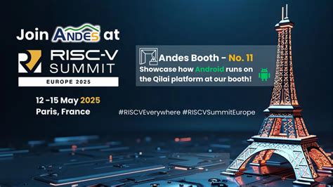 Andes Technology Showcases Risc V Ai Leadership At Risc V Summit Europe 2025 Andes Technology