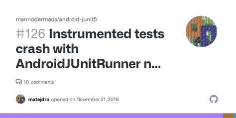 Instrumented Tests Crash With Androidjunitrunner Not Being Found On Classpath On Android 80