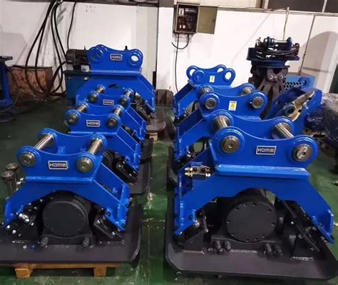 Excavator Mounted Hydraulic Vibrator Compactor For Soil Plate Compactor