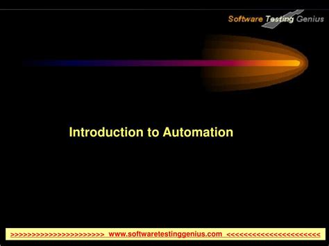 Ppt An Introduction To Hp Quicktest Professional Qtp Powerpoint