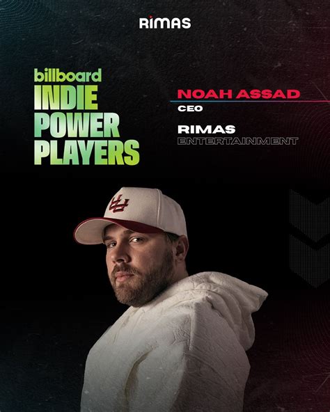 Noah Assad Joins Billboards Indie Power Players 2025 A Recognition