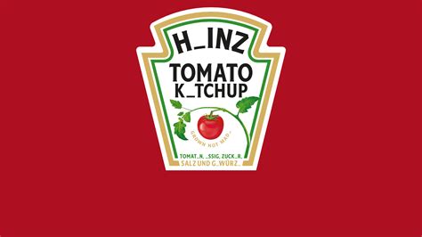 Ketchup Heinz Logo The Kraft Heinz Company Cosplay Meets Condiments