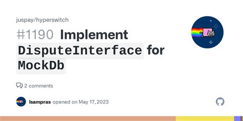 Implement DisputeInterface For MockDb Issue 1190 Juspay
