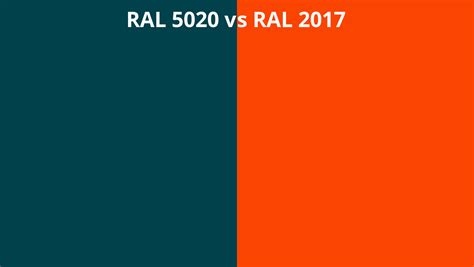 Ral 5020 Vs 2017 Ral Colour Chart Uk