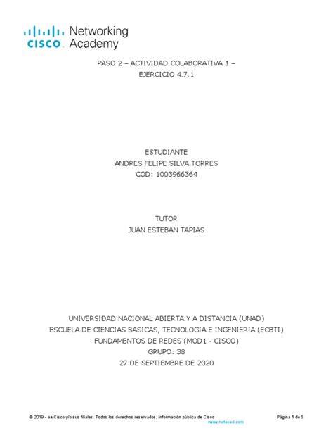 4 7 1 Packet Tracer Connect The Physical Layer Pdf Red De área Amplia Enrutador