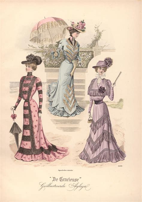 900 Fashion Plates Victorian And Edwardian Ideas Fashion Plates Edwardian Fashion Edwardian