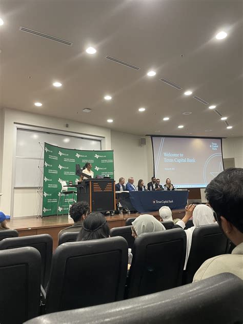 Omar Ammouri On Linkedin Attended The Texas Capital Bank Event At Utd