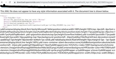 Request Training Log For `simplebaseline3dmpi Inf 3dhp20210603logjson` · Issue 1873 · Open