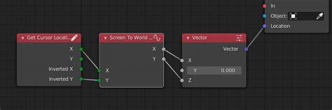 Modifying The Screen To World Space Node Logic Nodes Armory 3d