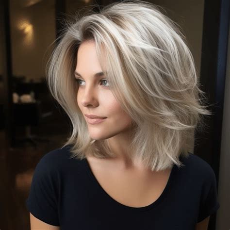 40 Low Maintenance Medium Length Haircuts For On The Go Women Medium