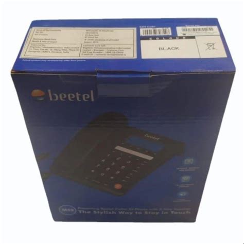 Beetel Black Telephone Handset At ₹ 1050 Piece In New Delhi Id 2852668065273