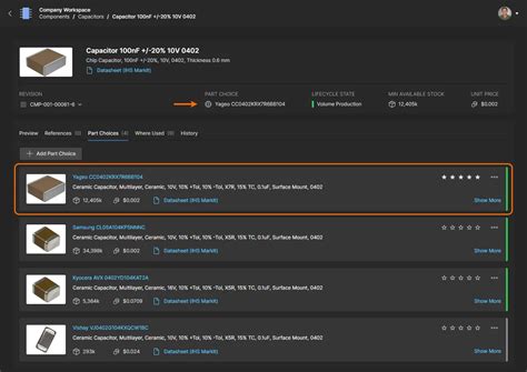 Komponenty W Przestrzeni Roboczej Altium 365 Altium 365 Technical