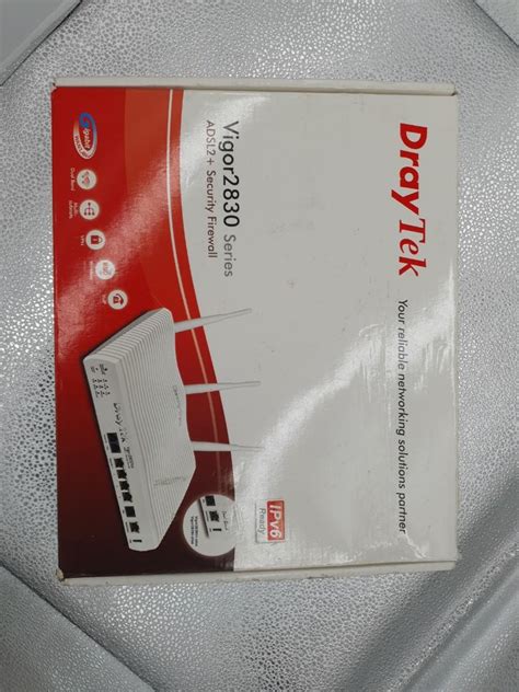 Draytek Vigor 2830n Adsl2 2 Wireless 11n Router Firewall And 4 Gigabit Lan Ports Computers