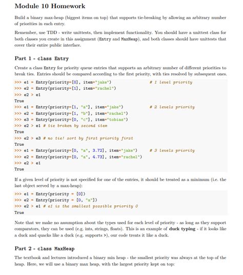 Solved Module 10 Homework Build A Binary Max Heap Biggest