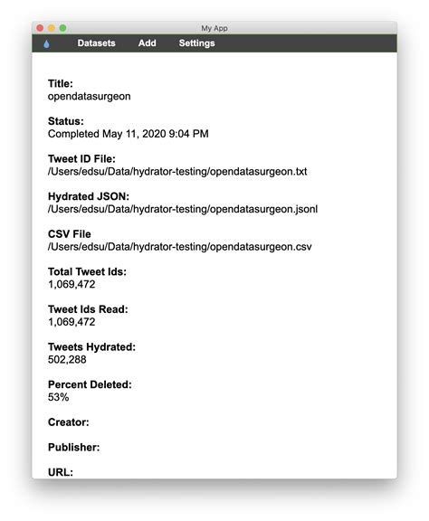 Report Json Parsing Errors When Generating Csv · Issue 39 · Docnowhydrator · Github