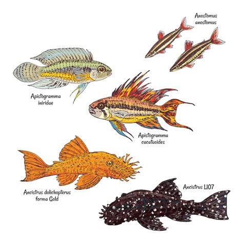 Ichthyology Vectors And Illustrations For Free Download