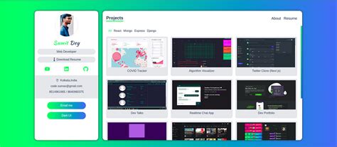 next js developer portfolio website with source code yekzu medium