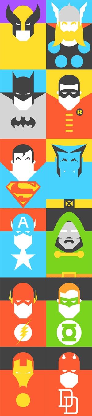 25 Amazing Illustration Of Comic Book Characters