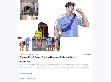 August Patreon Behance