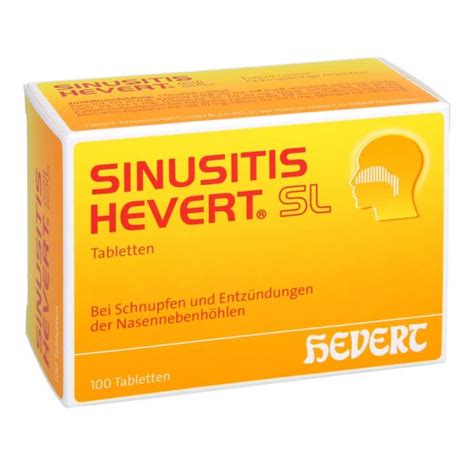 Sinusitis Hevert Tablets 40s