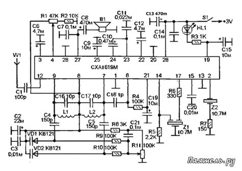 Схема фм приемника на микросхеме