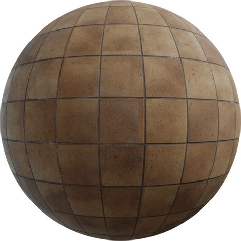 Brown Floor Tilles Texture • Poly Haven