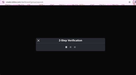 2 Step Verification On Roblox Group Please Asap Someone Reply Forum Bugs Developer Forum
